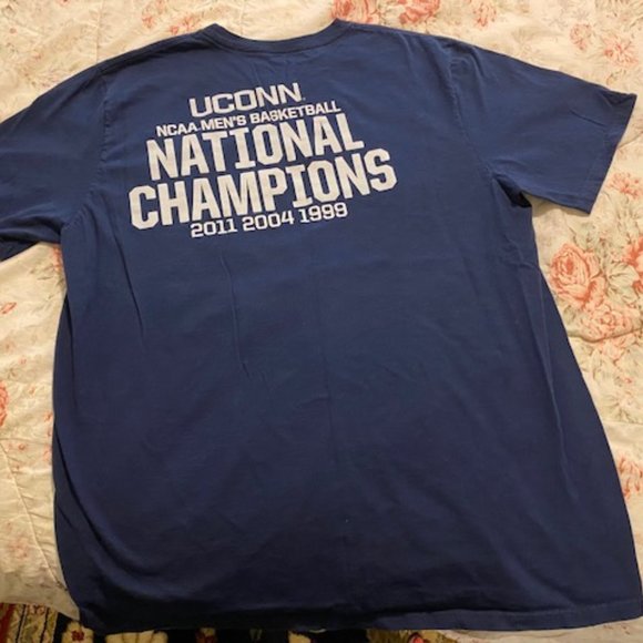 Nike | Shirts | Nike Uconn Mens Championship Tshirt Mens Xl | Poshmark